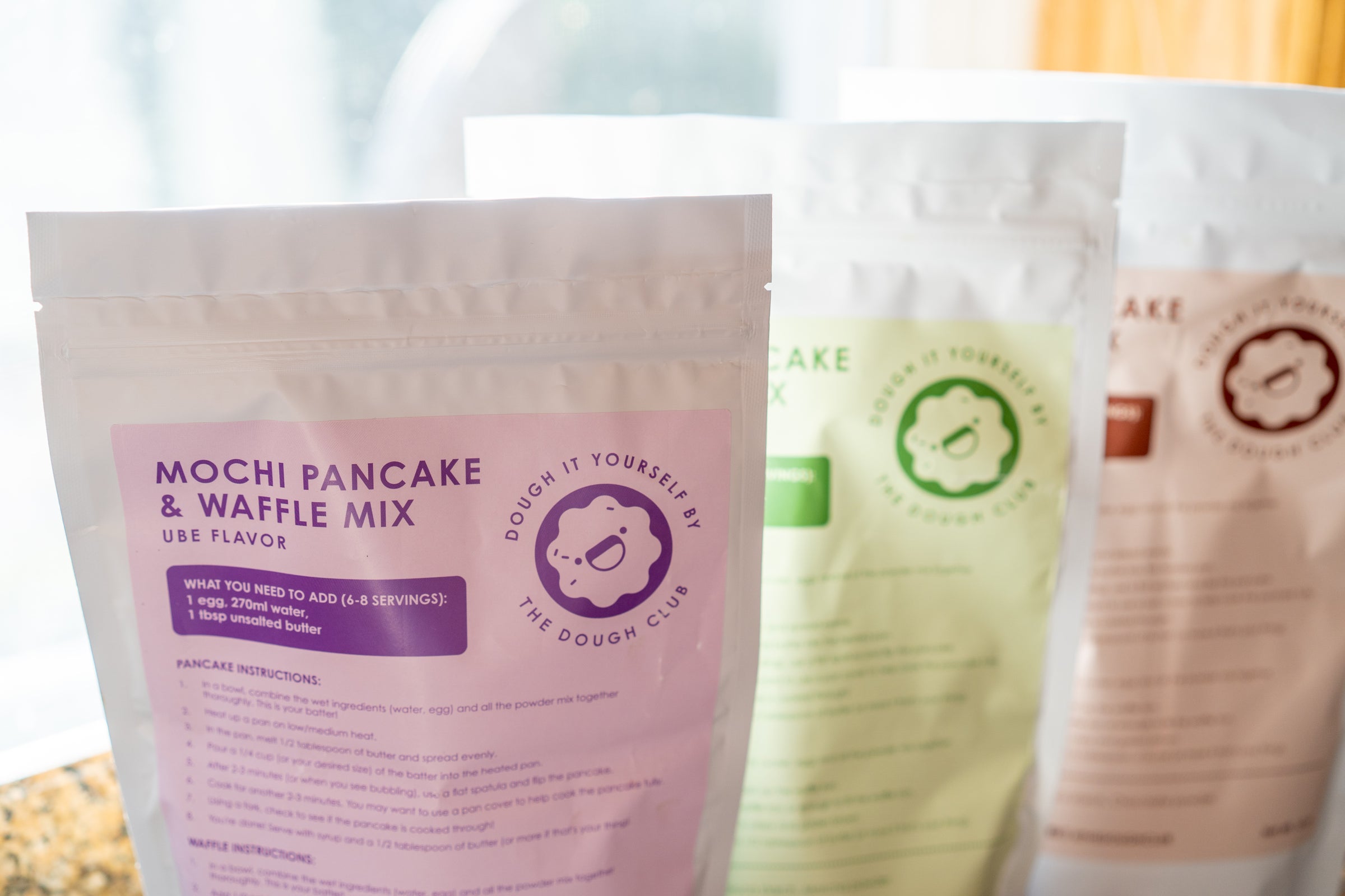 The Dough Club | Mochi Pancake & Waffle Mixes